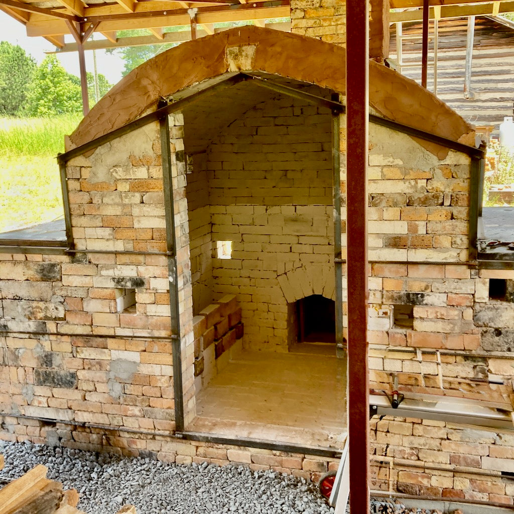 North Carolina Pottery History | Sam Dougherty Pottery Wood-Fired Kiln
